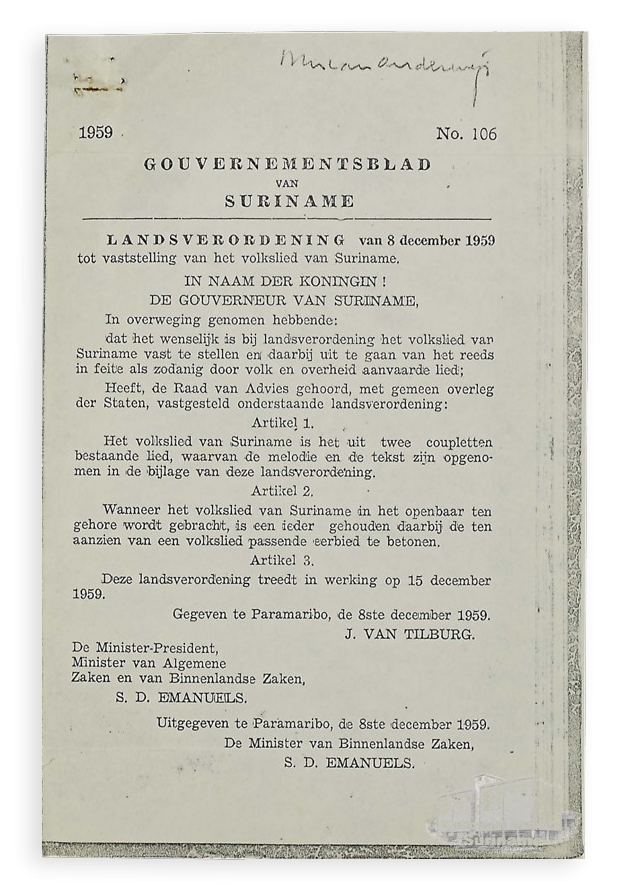 Surinaamse Schrijvers - Trefossa - Literatuurmuseum / Kinderboekenmuseum