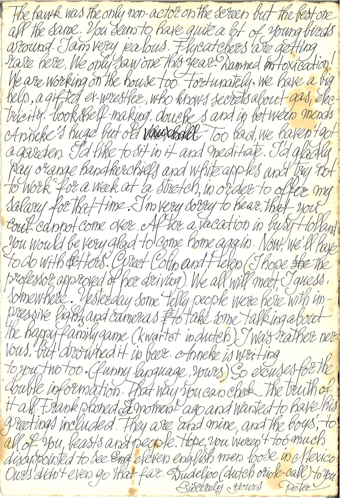 Tekeningen van Peter Vos: ‘Steltkluutmutatie van de huismus ...