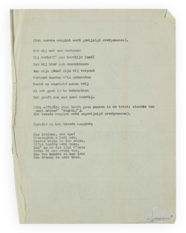 Surinaamse Schrijvers - Trefossa - Literatuurmuseum / Kinderboekenmuseum