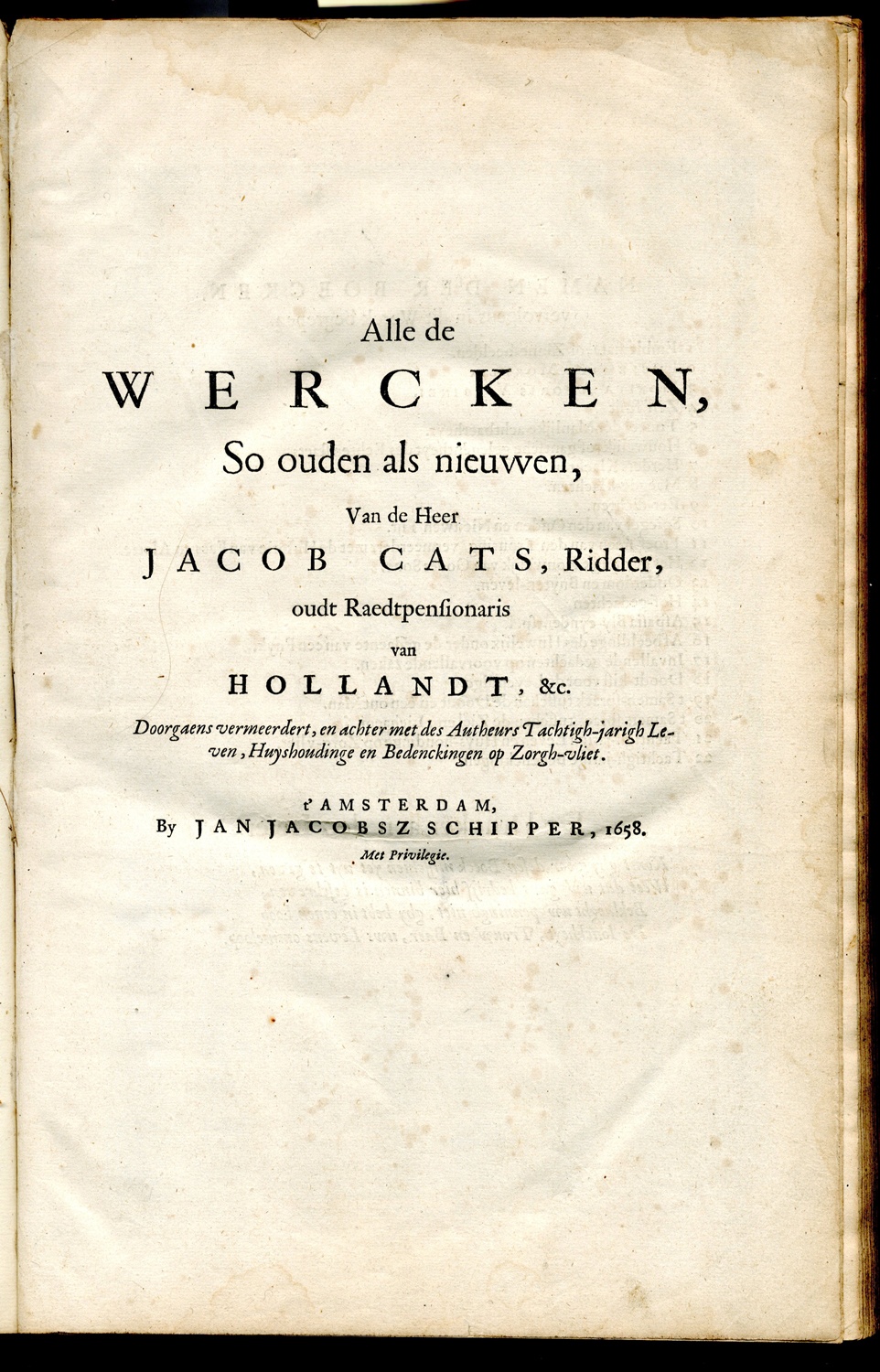 Jacob Cats - Literatuurmuseum