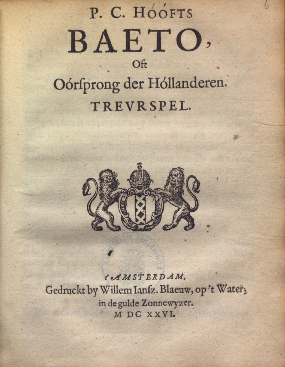 Pieter Corneliszoon Hooft - Literatuurmuseum